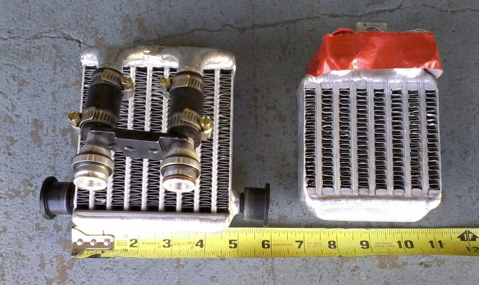 Small oil coolers